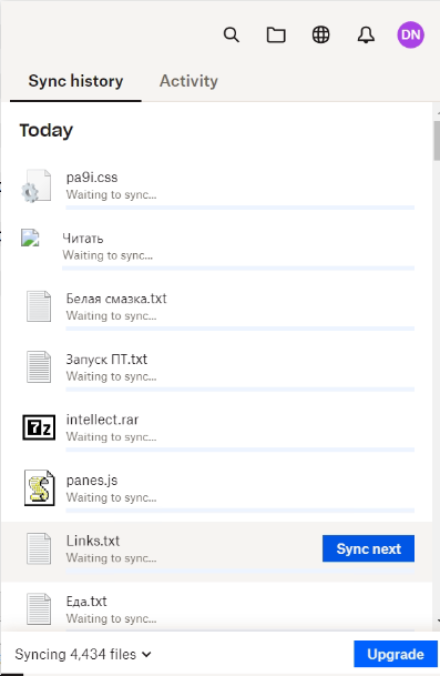 Syncing does not work on the device | The Dropbox Community