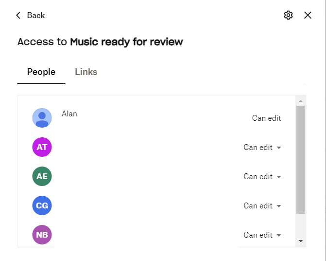 Unable to leave shared folder - no dropdown by "can edit" | The Dropbox ...