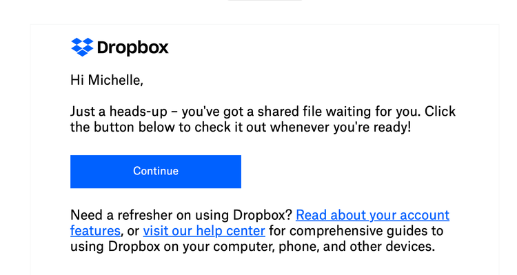 Is the email: em-s.dropbox.com legitimate? [Answer: Yes] | The Dropbox ...