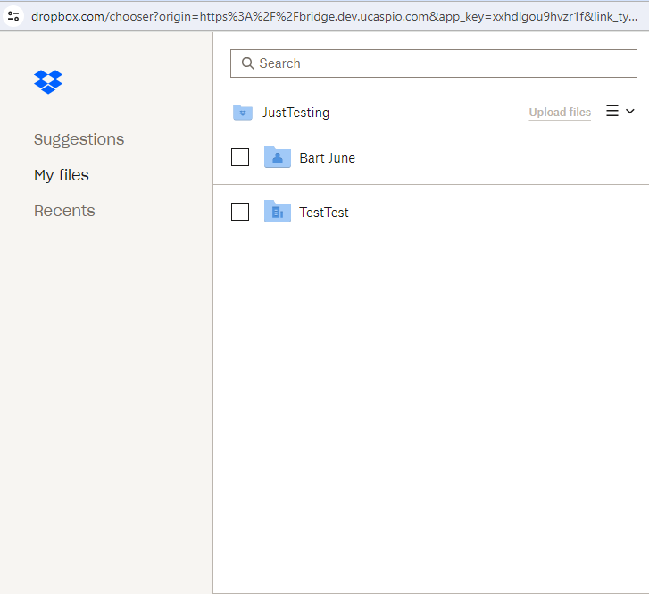 Getting a 400 error when choosing the root folder of account or the root of team folder | The ...