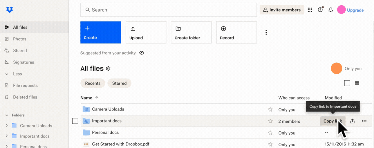 How to share files and folders on Dropbox - Dropbox Community