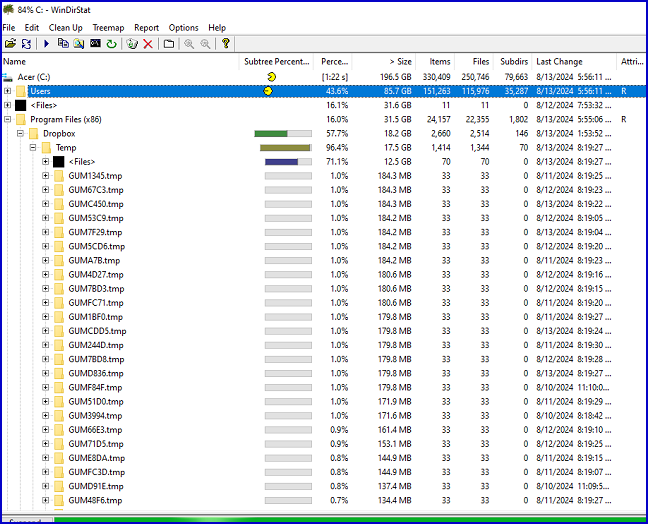 Why is my computer being filled with TMP files in the Dropbox program folder? | The Dropbox ...