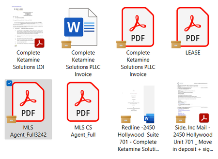 There's a brown box next to my PDF files and I can't access them. | The ...