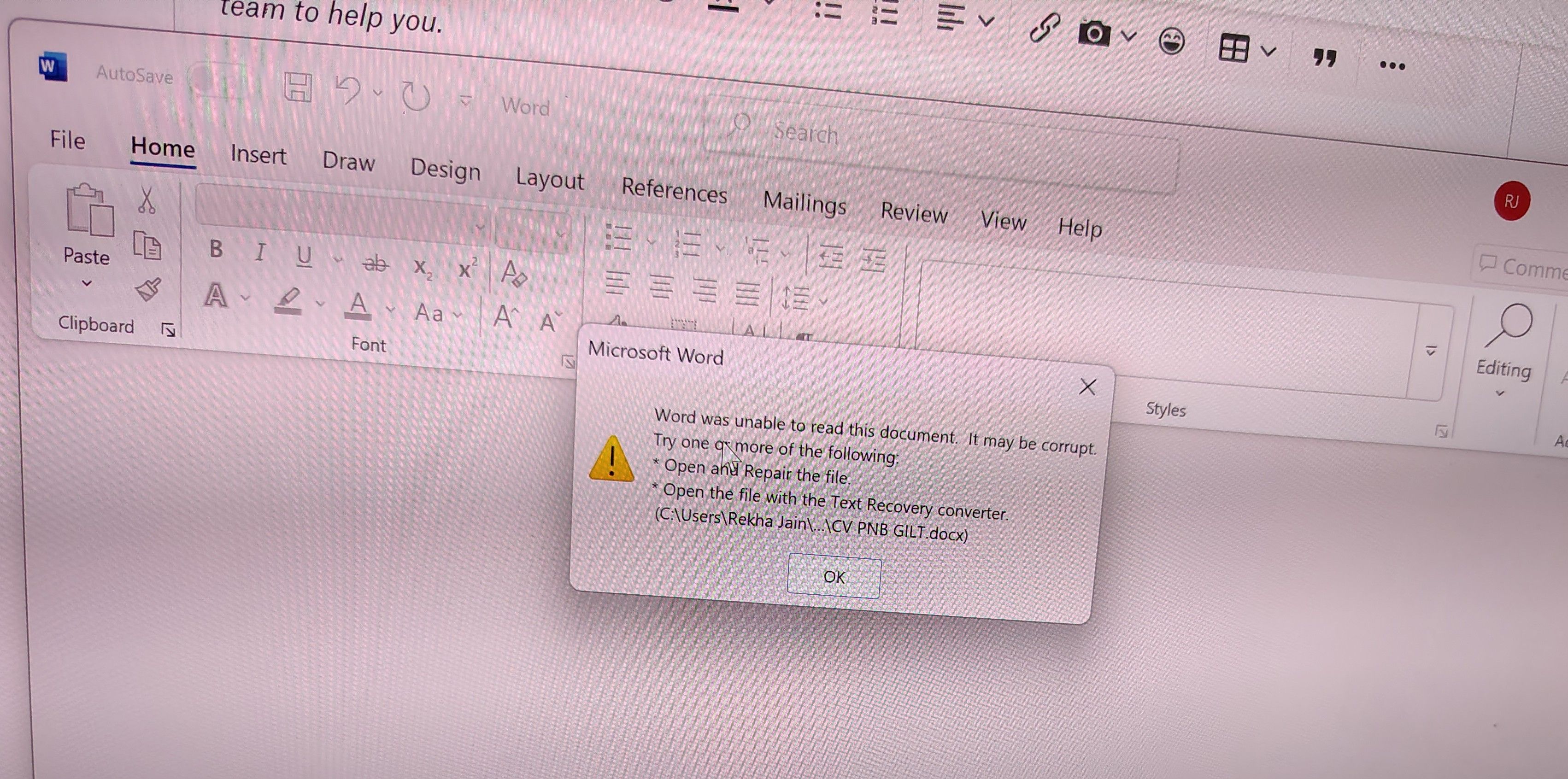 Getting an error when trying to open documents in various Dropbox folders | The Dropbox Community
