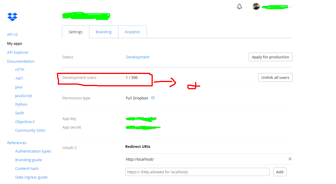 How can i get users of Dropbox under my App using c#? | The Dropbox ...