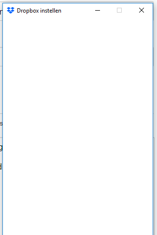 Desktop app gives blank white screen when signing in | The Dropbox ...